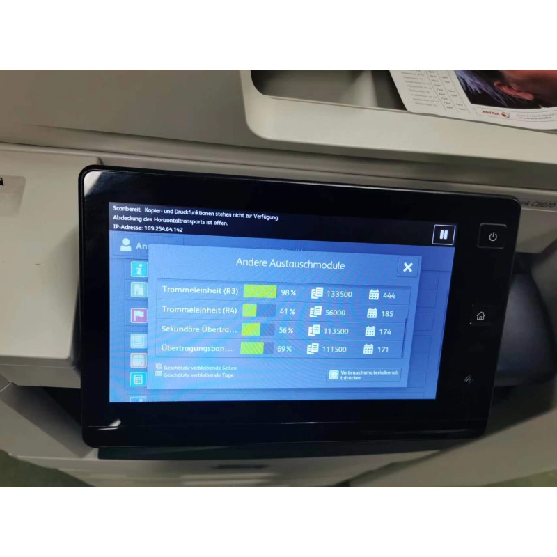 Farb-Multifunktionsdrucker Xerox Altalink C8070 Mit Finisher