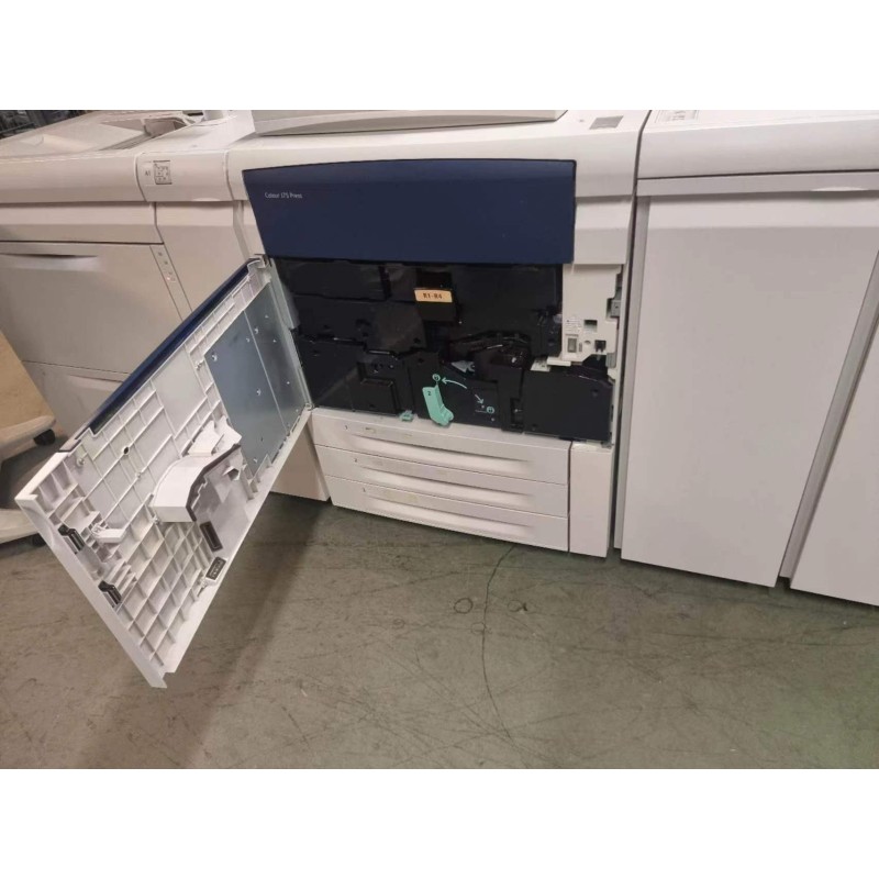 Farbdrucksystem Xerox Color J75 Press mit Fiery, Tisch und Monitor